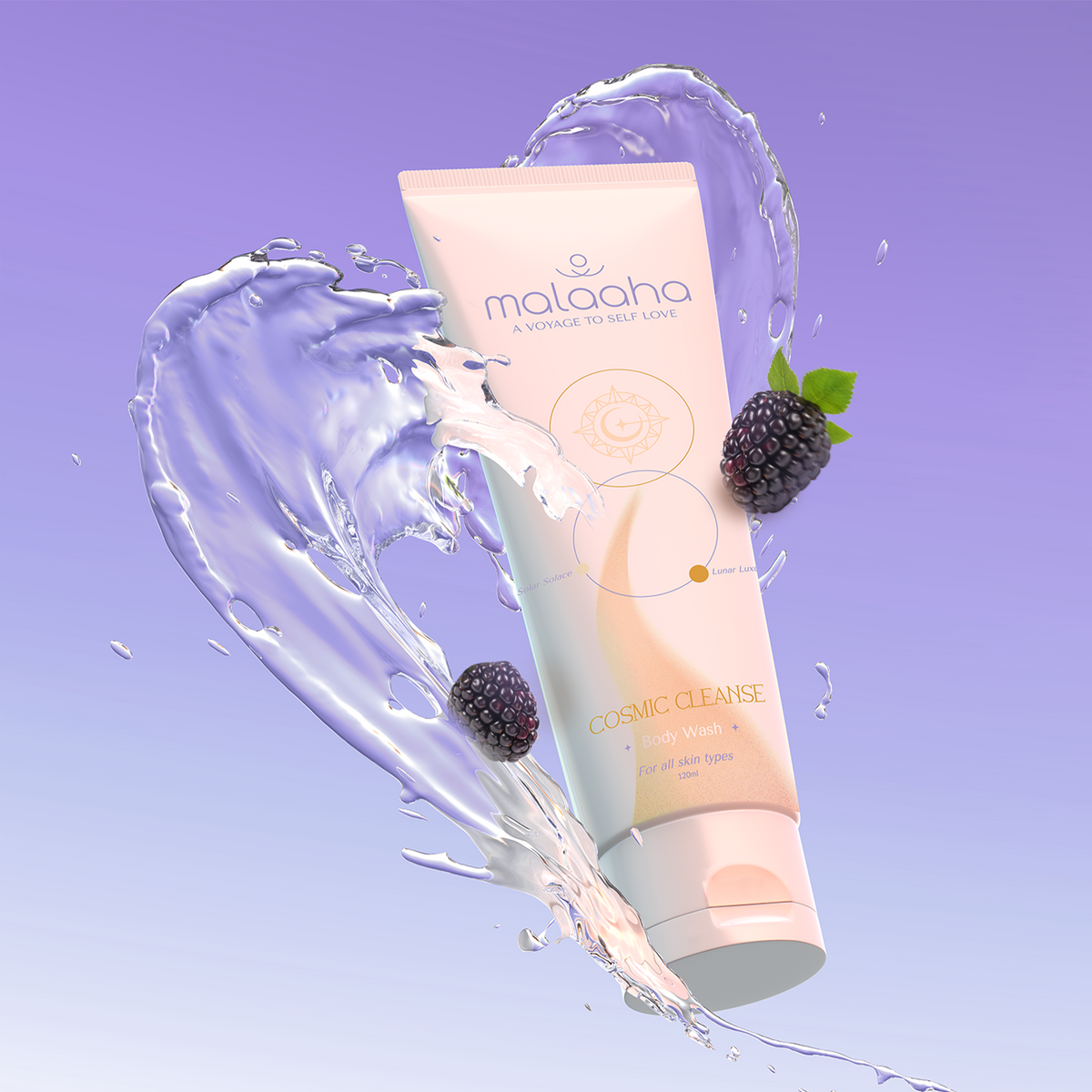 Buy Brightening & Hydrating Body Wash | Cosmic Cleanse – Malaaha – malaaha